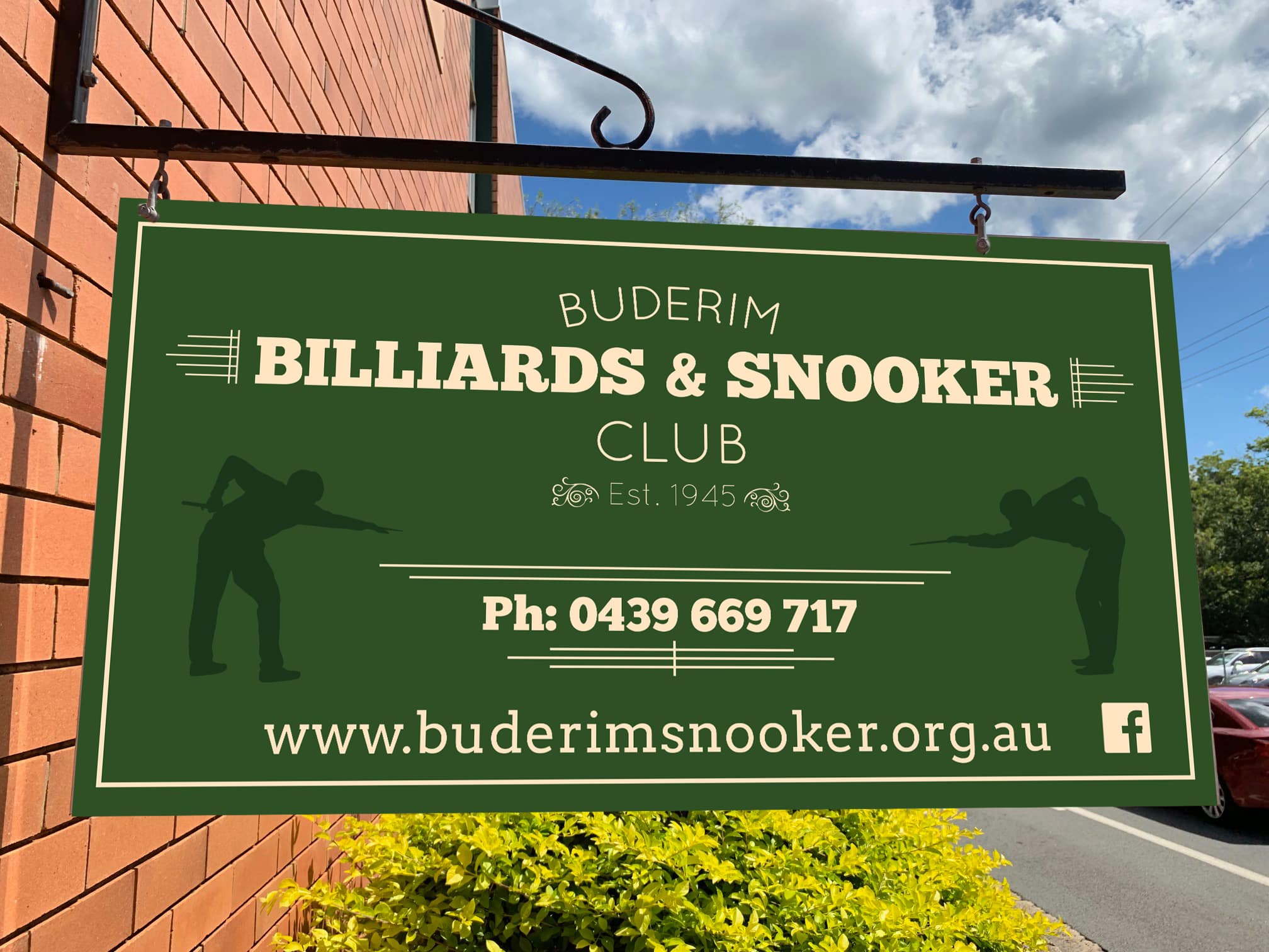 Club Signage to be Updated - Buderim Billiards & Snooker Club Inc.