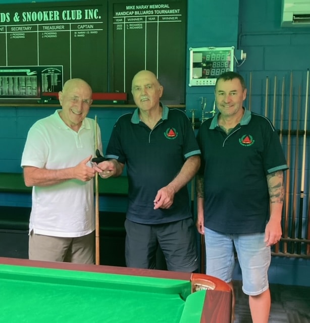 Trial New Competition - Buderim Billiards & Snooker Club Inc.